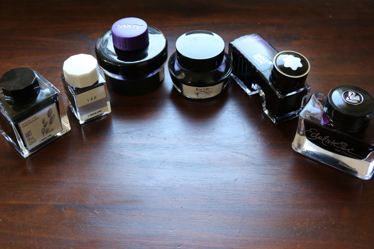 My Favourite Purple Inks – PEBBLE STATIONERY CO.